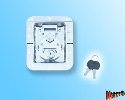 China Large recessed Twist Latch with Offset, Padlockable. zinc plating finish for sale