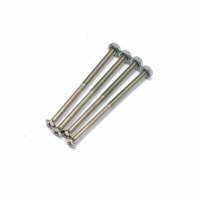 China Countersunk head screw with Hex Nut. Nickel for sale
