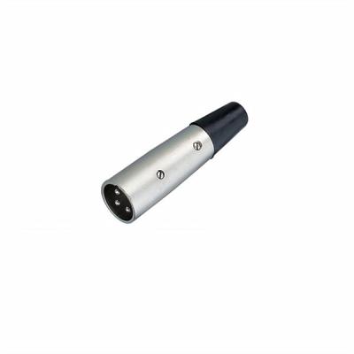 China XLR Connector,3 Pins with Nickel Contacts.Rohs. MS-A014N-3P for sale