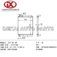 China Isuzu Truck Plastic Aluminum Radiator WW30033 WW30063 OEM 8973710110 for NQR NKR66 Models for sale