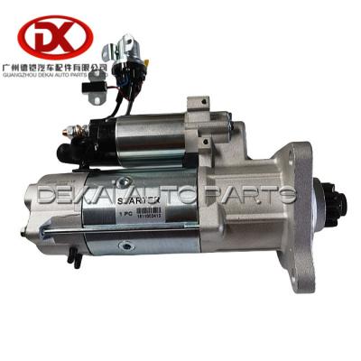 China ISUZU 6WA1 Engine Starter Motor 1811003413 24V 11T for CXZ CYZ Trucks for sale