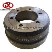 China Heavy Duty Front Brake Drum 8981714720 for Isuzu NQR90 4HK1 8 98171472 0 for sale