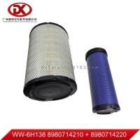 China Air Filter Assembly 8980714210 8980714220 for ISUZU 4HK1 6HH1 Truck Engine Parts for sale