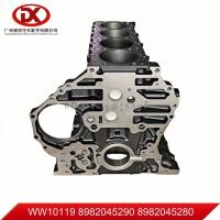 China ISUZU 4HK1-T Engine Cylinder Block 8982045280 8 98204529 0 NPR NQR 4HK1 for sale