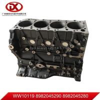 China ISUZU 4HK1-T Engine Cylinder Block 8982045280 8 98204529 0 NPR NQR 4HK1 for sale