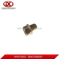 China ISUZU NKR NPR Fuel Tank Drain Plug 8943168000 8 94316800 0 WW10002 4JH1 for sale