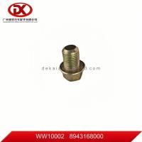 China ISUZU NKR NPR Fuel Tank Drain Plug 8943168000 8 94316800 0 WW10002 4JH1 for sale