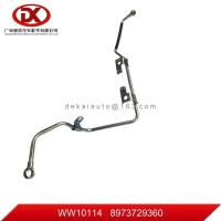 China ISUZU 4HG1-T Turbocharger Feed Oil Pipe 8973729362 OEM WW10114 for sale