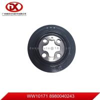 China Isuzu 4HK1 4HE1 700P Crankshaft Pulley 8980040243 3 Groove 8 98004024 3 for sale
