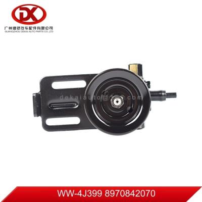 China ISUZU NKR NHR Power Steering Pump 4JB1 4JA1 8970842070 8 97084207 0 for sale