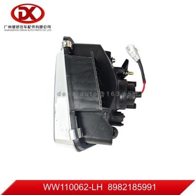 China ISUZU NLR85 NMR85 NPR75 NQR90 Fog and DRL Lamp Assembly 8982185991 Left for sale