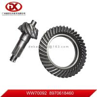 China ISUZU NPR NQR Differential Main Gear and Shaft 8970618460 8-97061846-0 WW70092 for sale