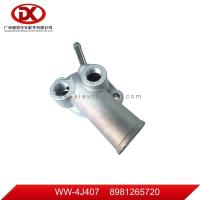 China Pipe Thermostat Housing 8981265720 for Isuzu TFR D-MAX 4JB1 Engine Cooling System for sale