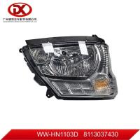 China HINO 300 Front Headlight RH with Motor 8113037430 12V 24V LED Halogen Compatible for sale