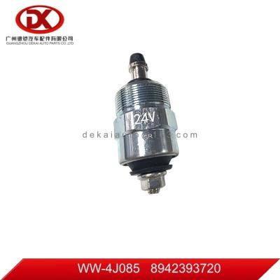 China ISUZU NKR Valve Magnet 8942393720 8 94239372 0 WW-4J085 Solenoid Cut Off for sale