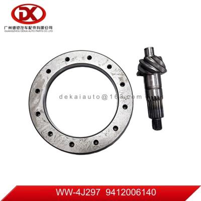 China Spiral Bevel Gear 39:7 for ISUZU NKR 9412006140 9 41200614 0 for sale