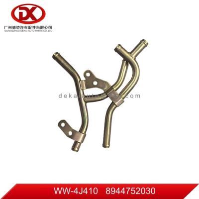 China ISUZU TFR54 TFS Heater Water Pipe 8944752030 8-94475203-0 WW-4J410 Engine Coolant Hose for sale
