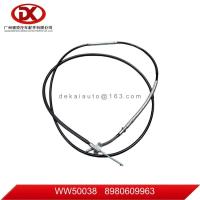 China Isuzu Hand Brake Cable 3650mm for 4HG1 4HE1 4HK1 MYY6S OEM 8980609963 for sale