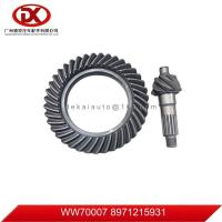 China ISUZU MXA5R MYY5T Differential Main Gear and Shaft 7x39 8971215931 for sale