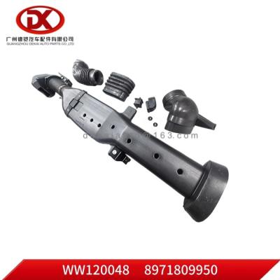 China ISUZU NQR 71 NPR NLR Air Filter Air Flow Tubes Set 8971809950 8 97180995 0 for sale