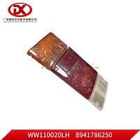 China ISUZU NQR NPR NLR Left Tail Lamp Lens 8941786250 WW110020LH Replacement for sale