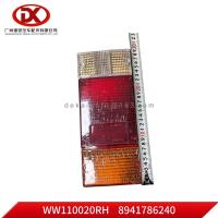 China ISUZU NQR NPR NLR Tail Lamp Lens RH 8941786240 8 94178624 0 Replacement for sale