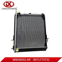 China Aluminum Plastic Radiator Assembly 8971773731 for ISUZU NPR 4HG1 4HF1 52mm Core for sale