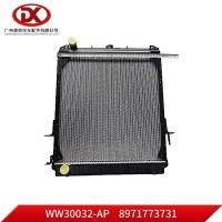 China Aluminum Plastic Radiator Assembly 8971773731 for ISUZU NPR 4HG1 4HF1 52mm Core for sale