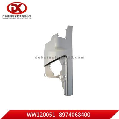 China Cabin Cover Right NLR 85 (for mirror) 8974068400 8 97406840 0  ISUZU NLR 700P 4HK1 Truck Parts for sale