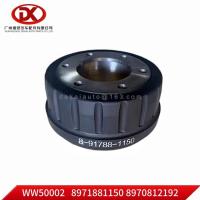 China Brake Drum 8971881150 8970812192   8 97188115 0 8 97081219 2 for ISUZU 4HG1/4HG1-T/4HE1/4HK1/700P/NPR/NQR Truck Parts for sale
