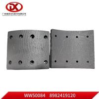 China Brake Lining 8982054540 8982393470 8982419120  ISUZU NQR90 Truck Parts for sale