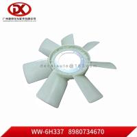 China Fan Blade 8980734670 8 98073467 0 for ISUZU FVZ34 G3 6HK1-TC Truck Parts for sale