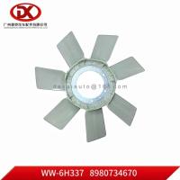 China Fan Blade 8980734670 8 98073467 0 for ISUZU FVZ34 G3 6HK1-TC Truck Parts for sale