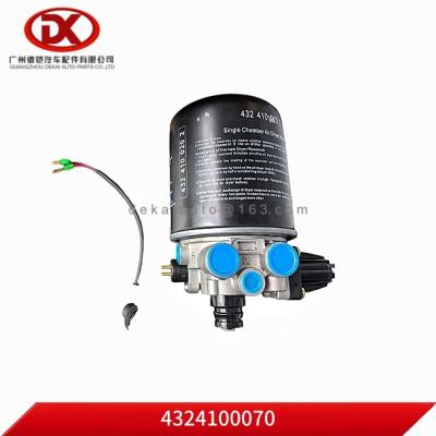 China WABCO Air Dryer 4324100070 4-32410007-0 for Heavy Truck & Bus Air Brake System, Cross reference 4324100000,4324101027,4324100022,4324100030,4324100202 for sale