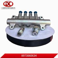 China Isuzu 4HK1 Common Rail Fuel Rail Assembly 8973060634 8-97306063-4 8973060633 8973060632 for sale
