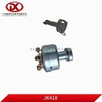 China Factory Supply Car Ignition Switch JK418 Starter Lock JK406B Preheat Switch Forklift Ignition Lock for sale