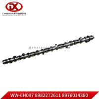 China Camshaft  8982272611 8976014380 8-98227261-1 8-97601438-0 for ISUZU FVR  6HK1 Truck  Parts for sale