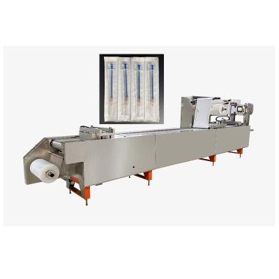China PET Film Disposable Syringe Side Sealing Packing Machine Customized for sale