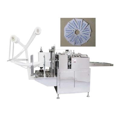 China 220V Alcohol Pad Machine 3KW Four Side Sealing Packing Machine for sale