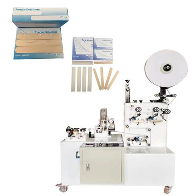 China High Speed Toothpick Packing Machine Intact Tongue Depressor Machine for sale