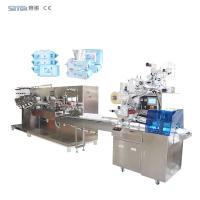 China Single Multi Piece Wet Wipes Packaging Machine Fully Automatic for sale
