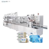 China High Speed Baby Wet Wipe Making Machine 30-120 Pcs Pack for sale