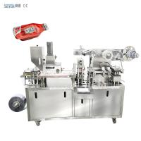 China Accuracy Honey Blister Packaging Machine Olive Oil Mini Liquid Blister Packing Equipment for sale