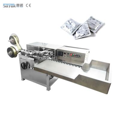 China Automatic Small Bag Condoms Cartoning Machine  Ultrasonic Sealing for sale