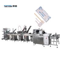 China CE Certified Cutlery Set Packaging Machine 80-120 Pack / min Speed For Country Markets for sale