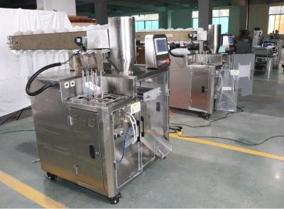 China Automatic Small Premade Pouch Packing Machine For 3C Products Bucket Chain Filling Type for sale