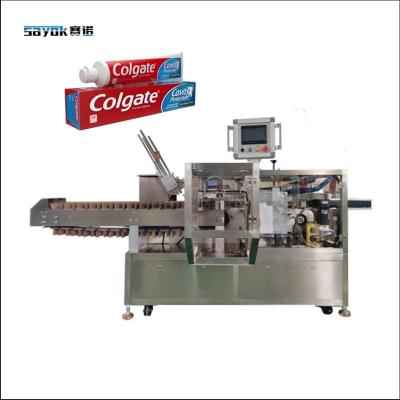 China Horizontal Cartoner Machine For Toothpaste Tube 220V 0.75KW for sale