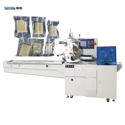 China Vacuum Pillow Packaging Machine With Touch Screen And Terminal Sealing For Dry Noodles for sale