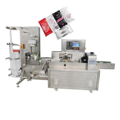China Intelligent Wet Wipes Packing Machine Integrating Cutting Edge Technology to Achieve Precise Packaging and Minimal Waste for sale