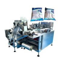 China 100 PCs Bag Saliva Ejectors Automatic Counting Packaging Line Compatible To Link With the Capping Machine for sale